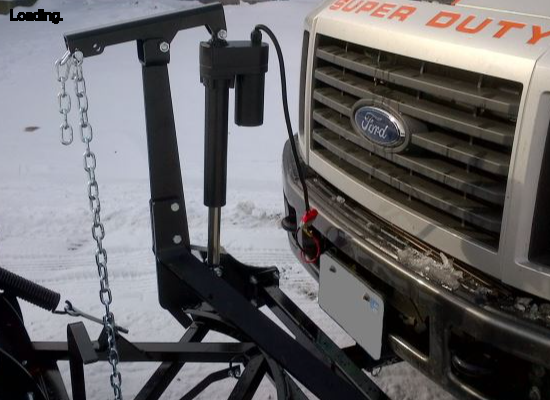 linear actuator snow plow lift 12v dc motor, customize stroke length , ip66
