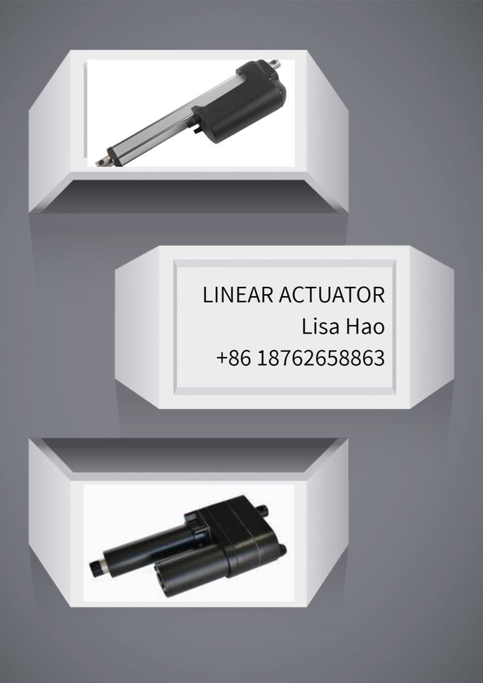 Rotary Tiny Linear Actuator With Limit Switch 50-60mm Travel Length 1200N