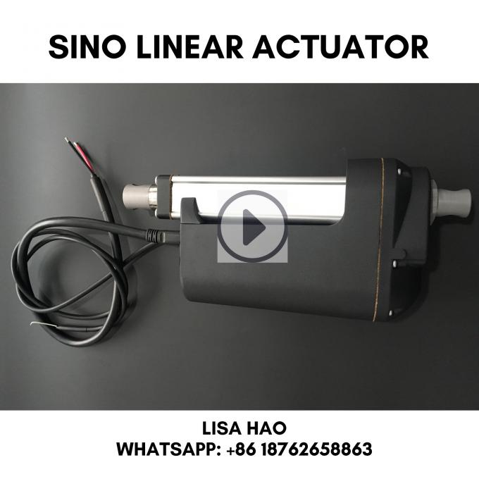 robotics lead screw linear actuator 12vdc, 6inch stroke 1000kg push/pull